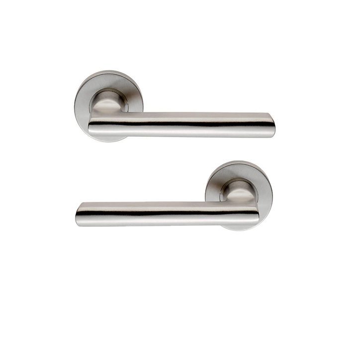Buy Lever on Rose Door Handle - 19mm - Multiple Finishes - Web Ironmongery